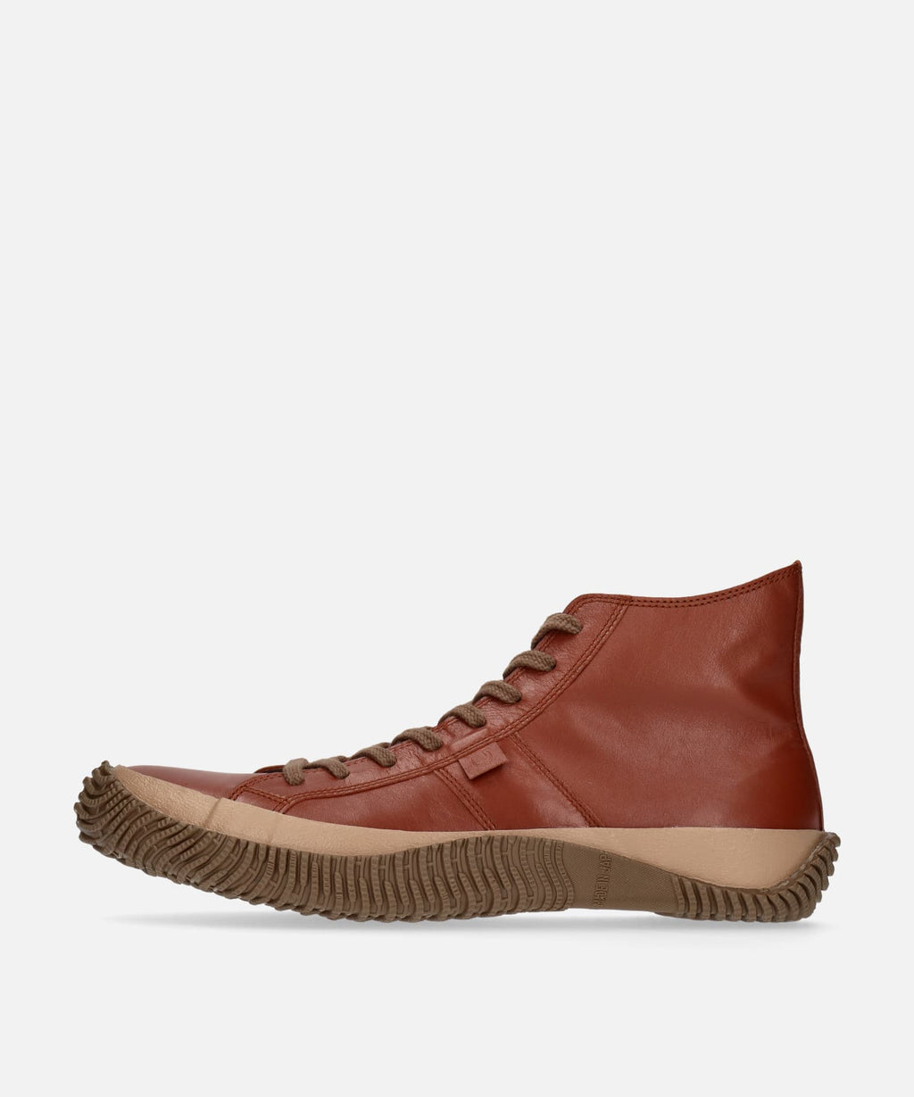 SP-443 Red Brown | 国産ハンドメイド スニーカー スピングル